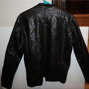 Perry Ellis | Jackets & Coats | Perry Ellis Mens Leather Jacket | Poshmark